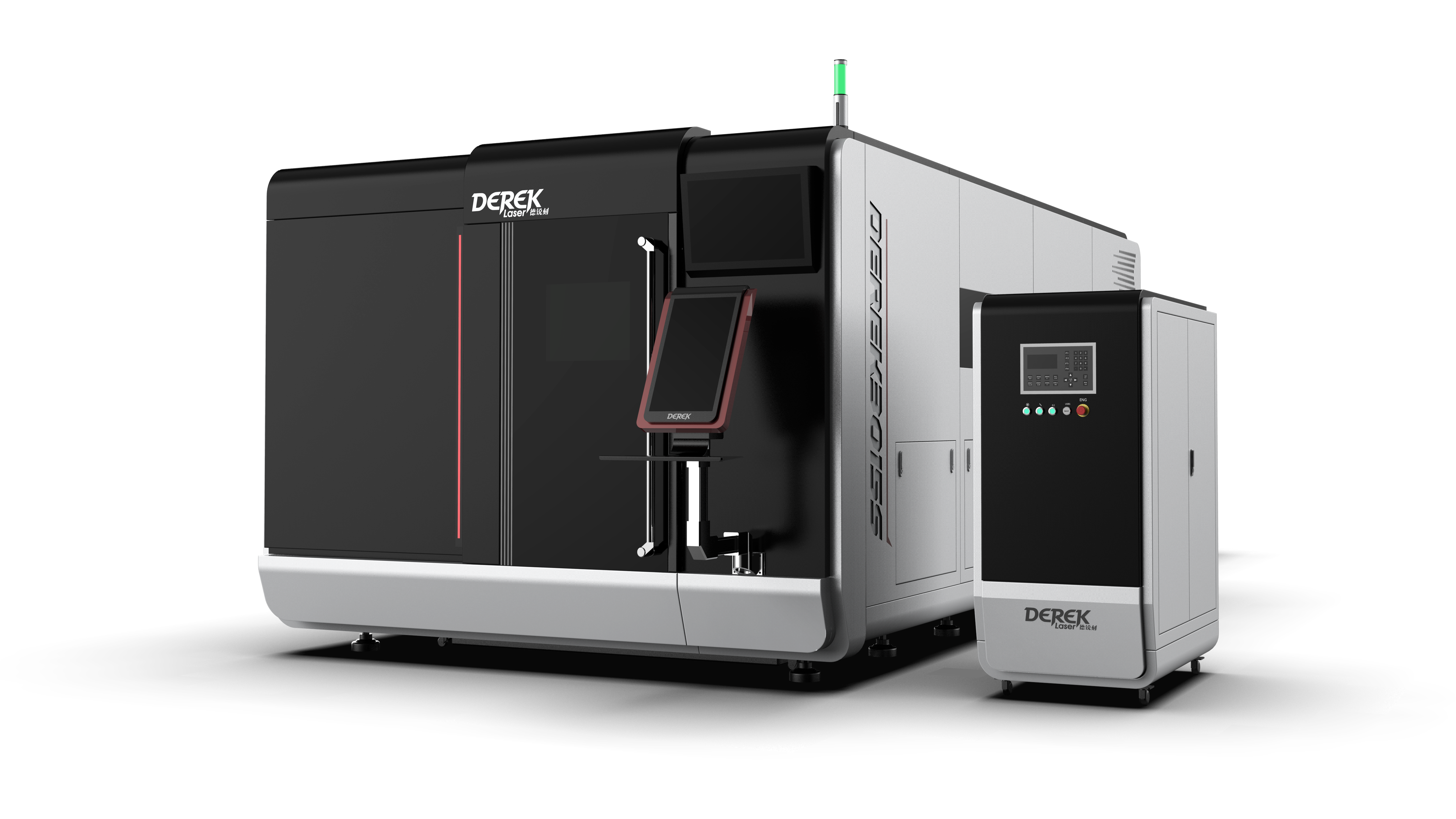 DF3015S large surround metal fiber laser cutting machine – DEREK laser ...